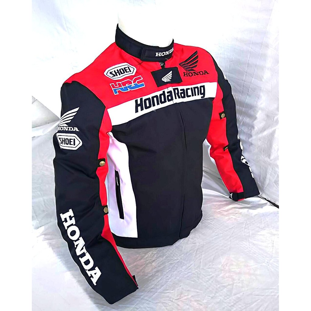 Honda Racing Black Red White Waterproof Size M L XL XXL D300 Motorcycle ...