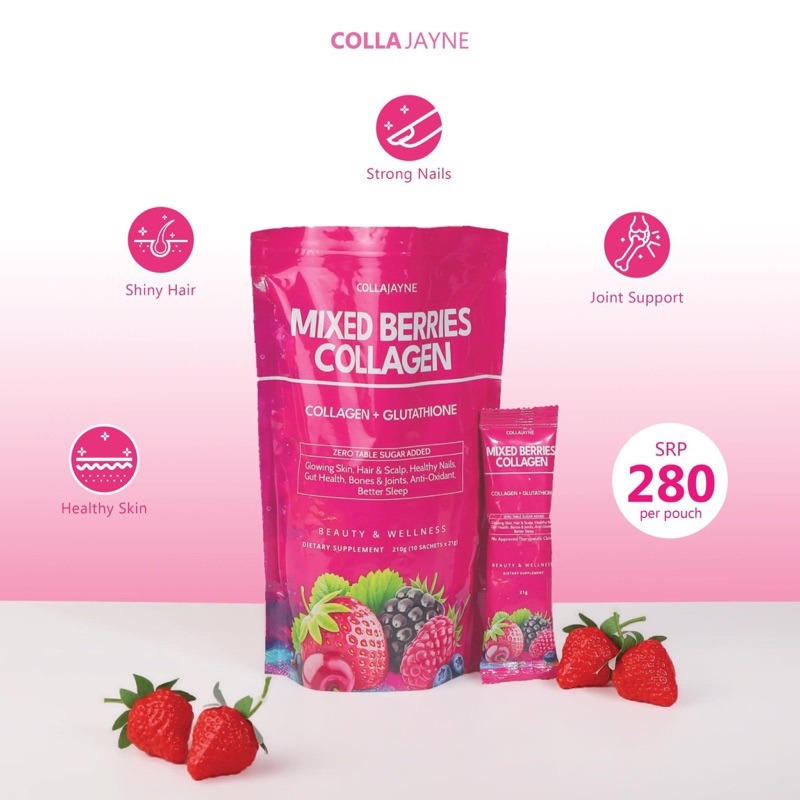 weib ON HAND COLLAJAYNE New Packaging (Glutathione Collagen) By Jayne’s ...