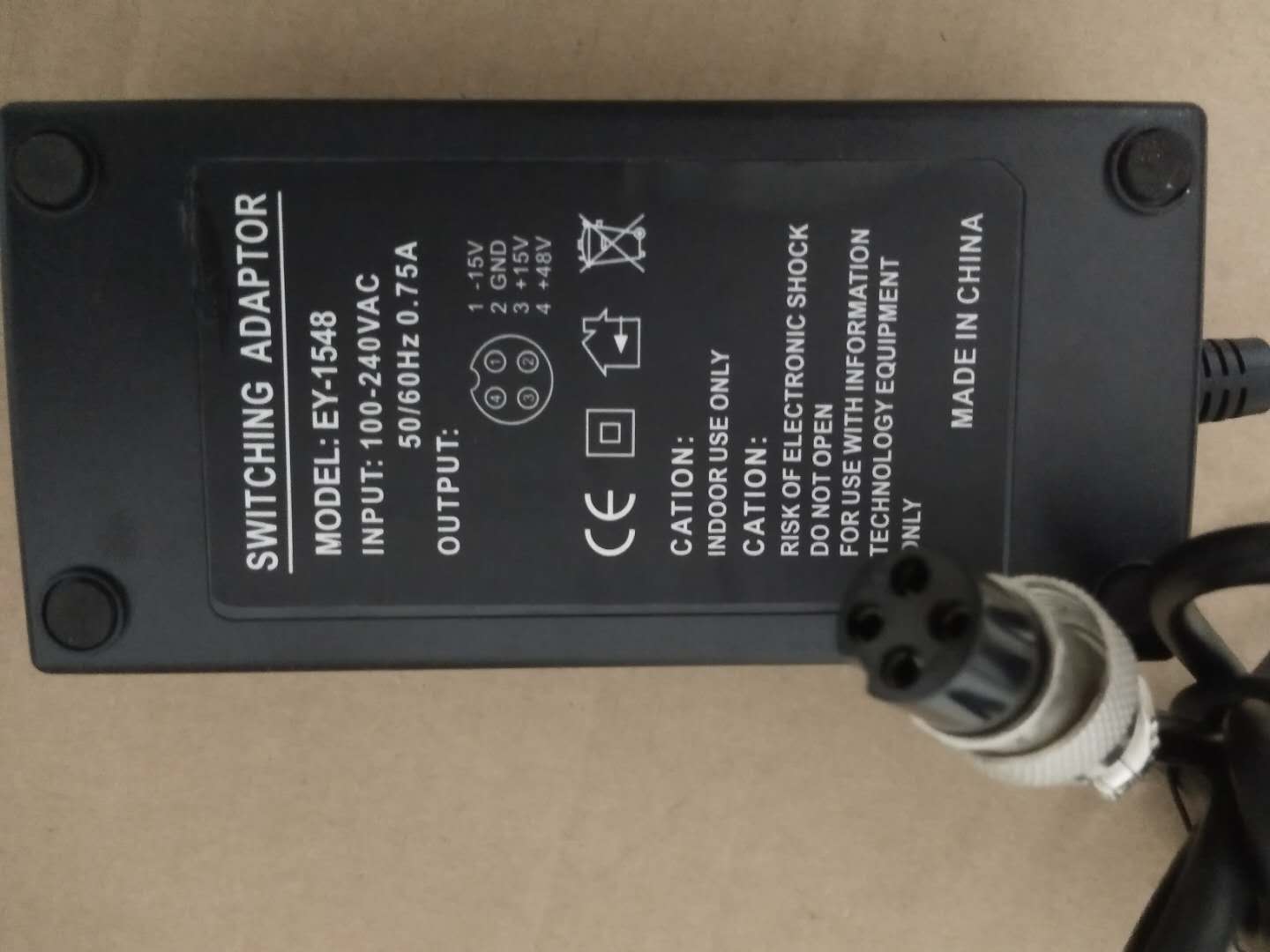 Mixer switching power supply four pins, four cores and four holes plus ...