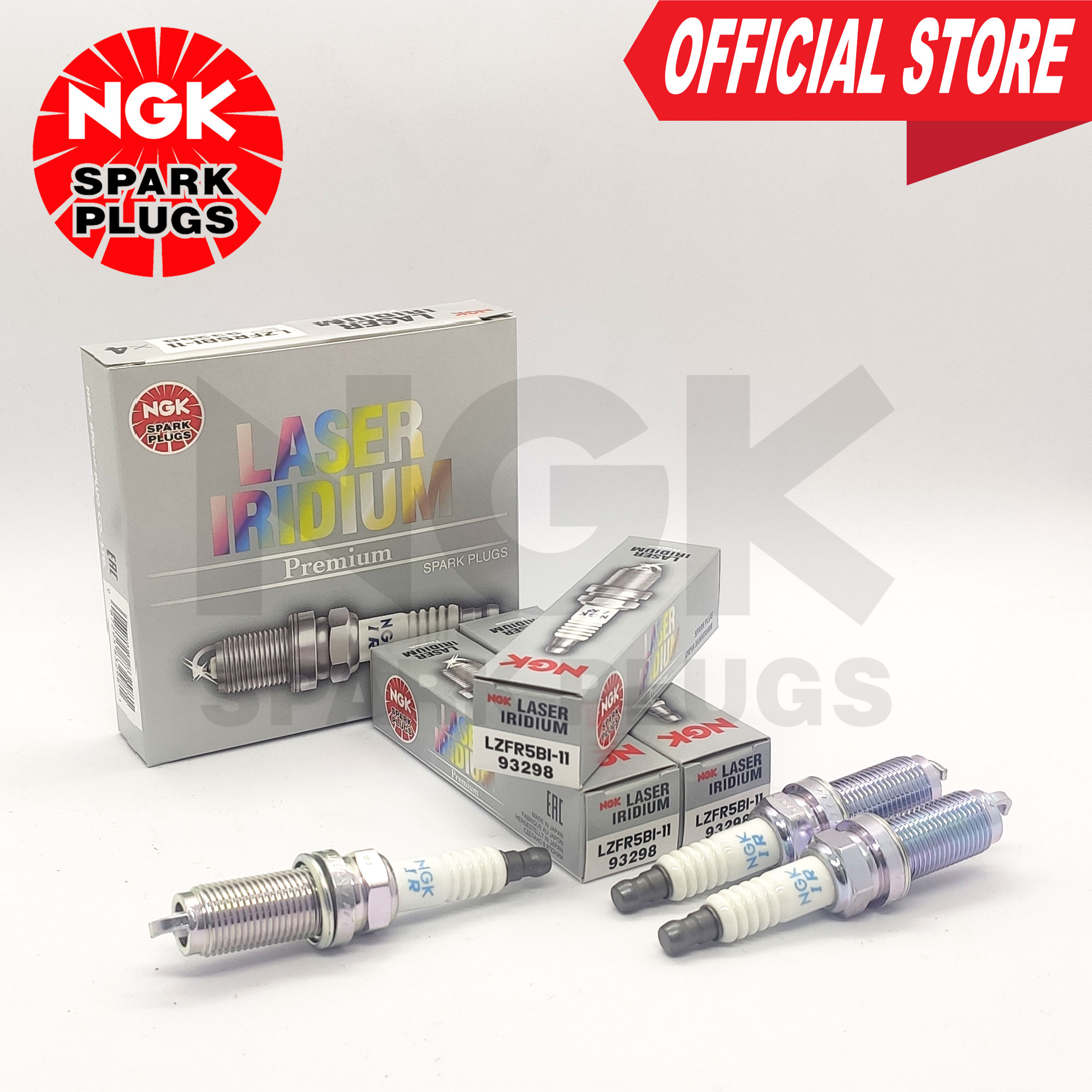 NGK LZFR5BI-11 Laser Iridium Spark Plug for Mitsubishi Mirage Hatchback ...