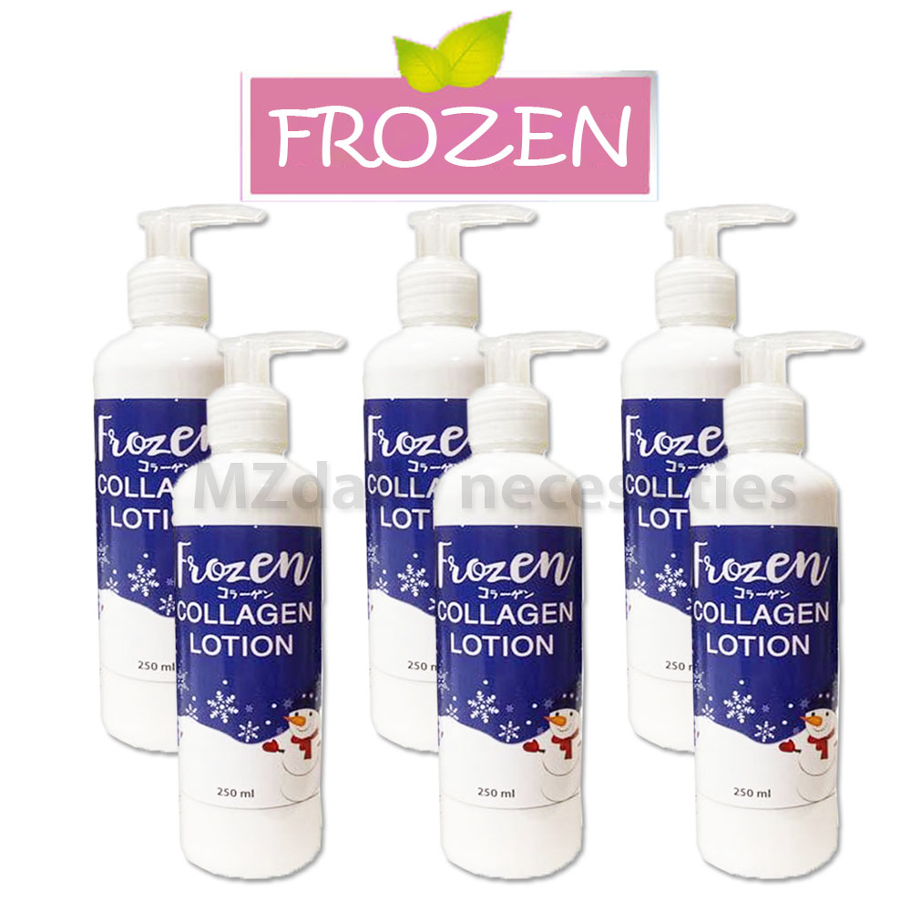( Set of 6 ) FROZEN COLLAGEN LOTION 250ml whitening x10 lotion | Lazada PH