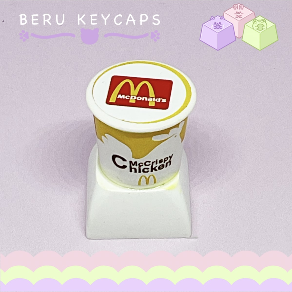 Fast Food Bucket Keycaps | Lazada PH