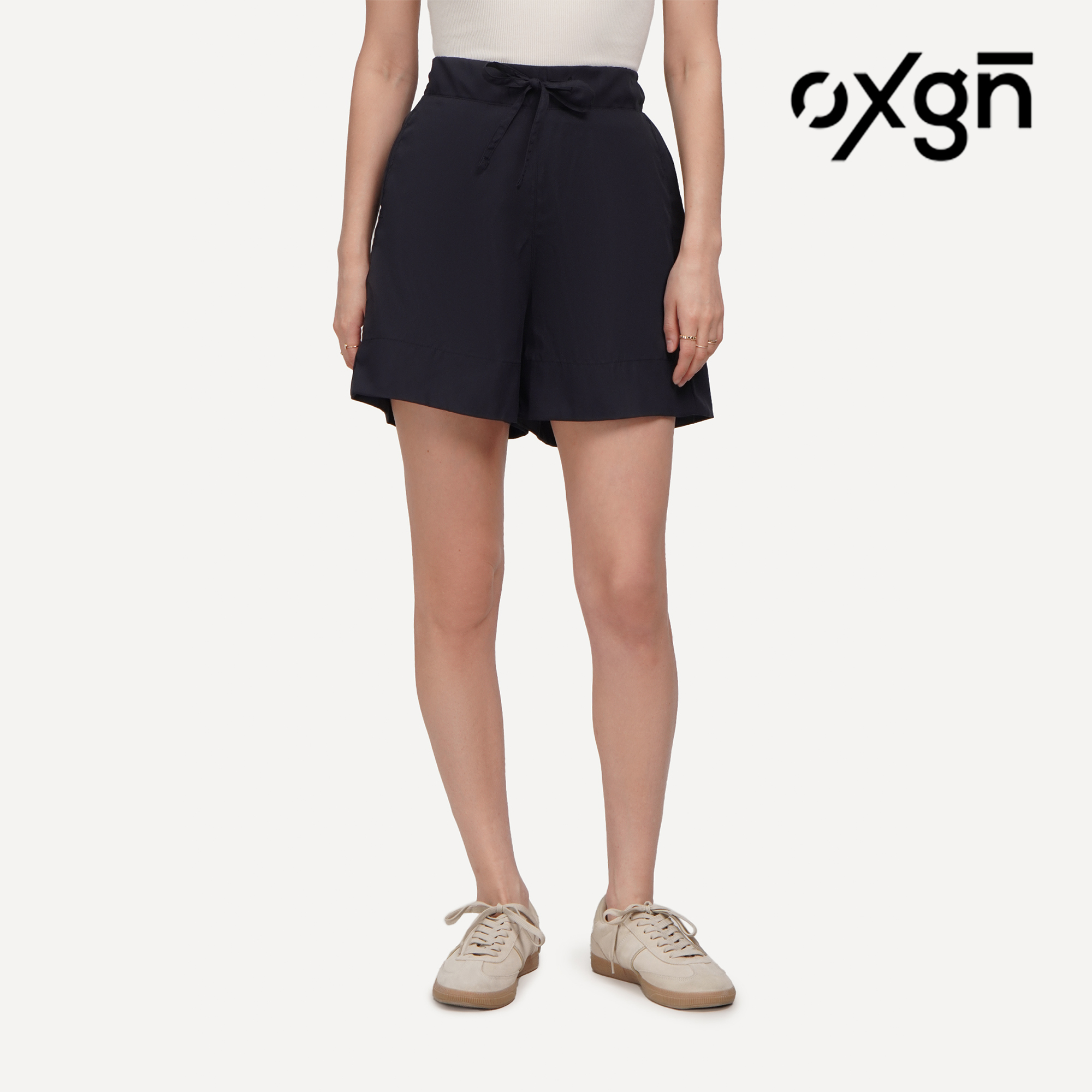 OXGN Generations Oversized Shorts for Women (Black/Taupe) | Lazada PH