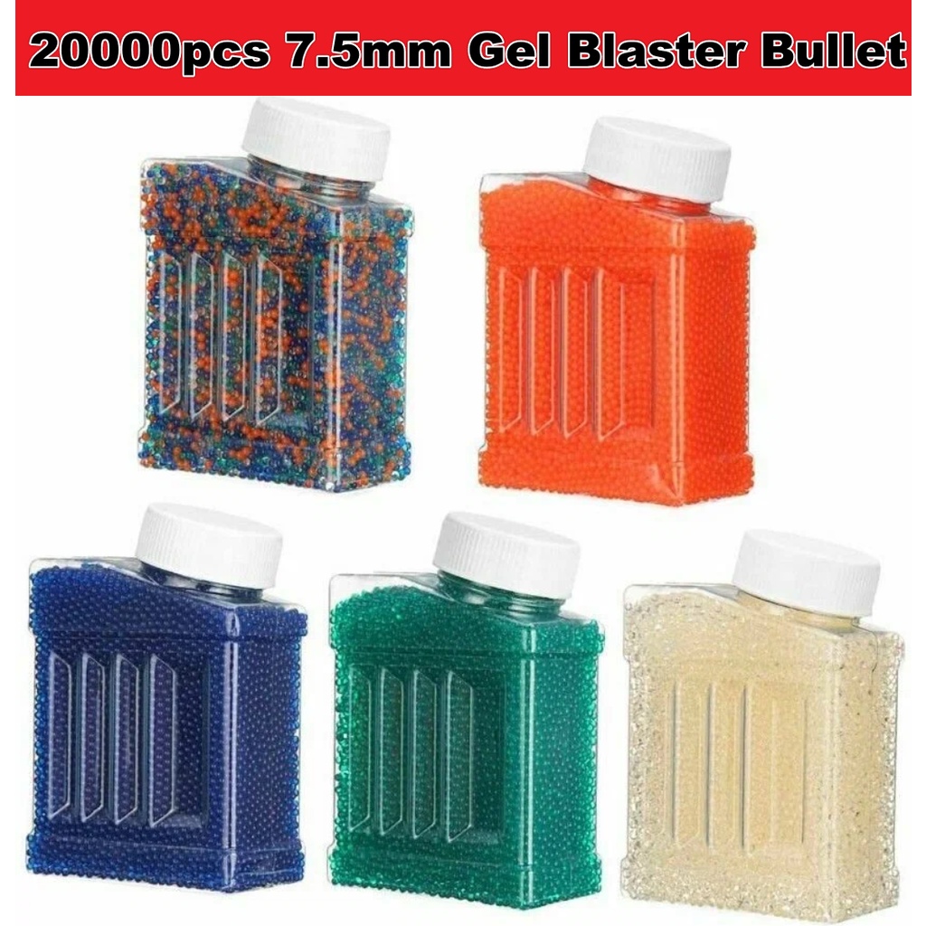 【Manila Stock】20,000PCS 7-8mm Gel Blaster Bullet Refill Guns Beads ...
