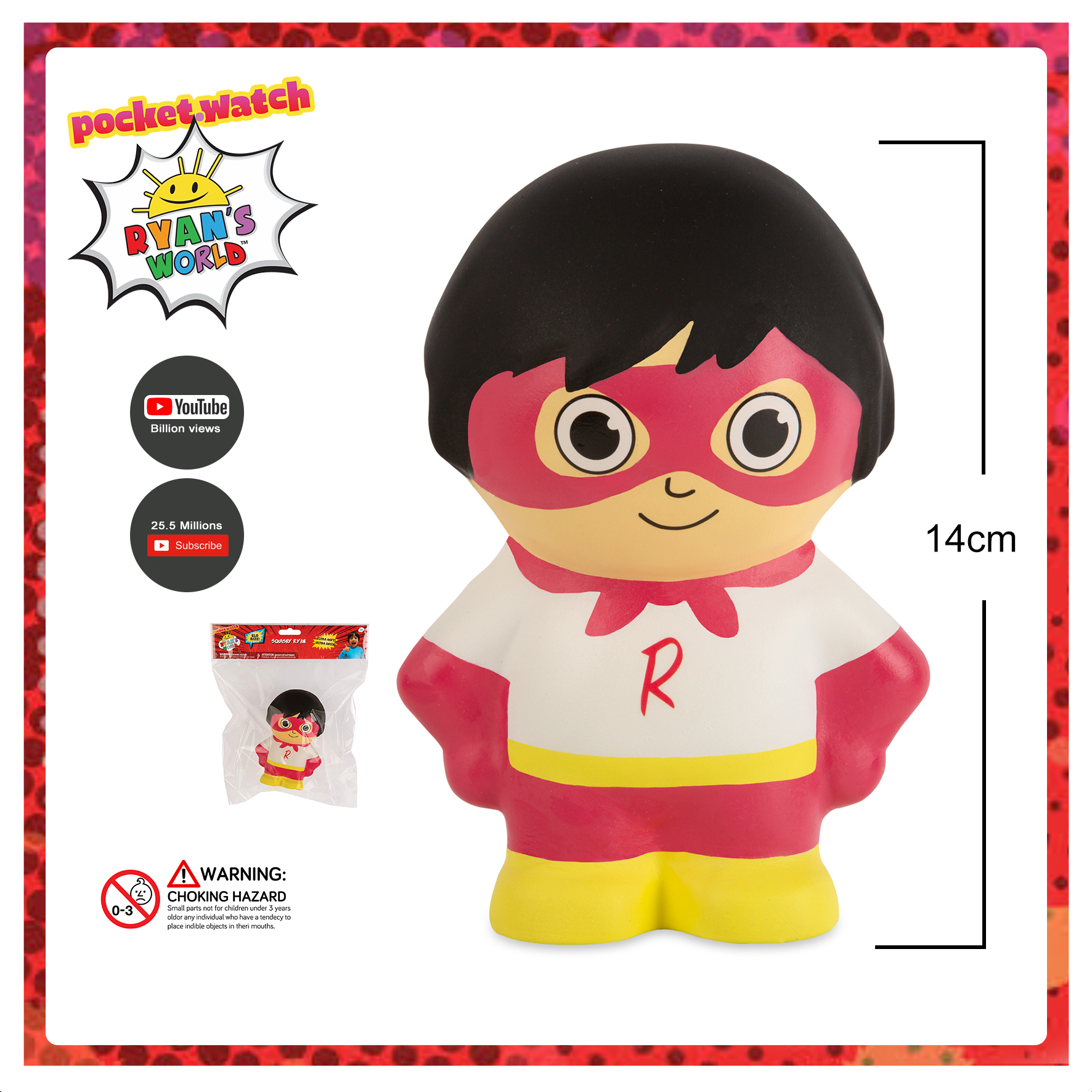 Ryan's World Ultra Ryan Soft & Slow Rise Squishies | Lazada PH