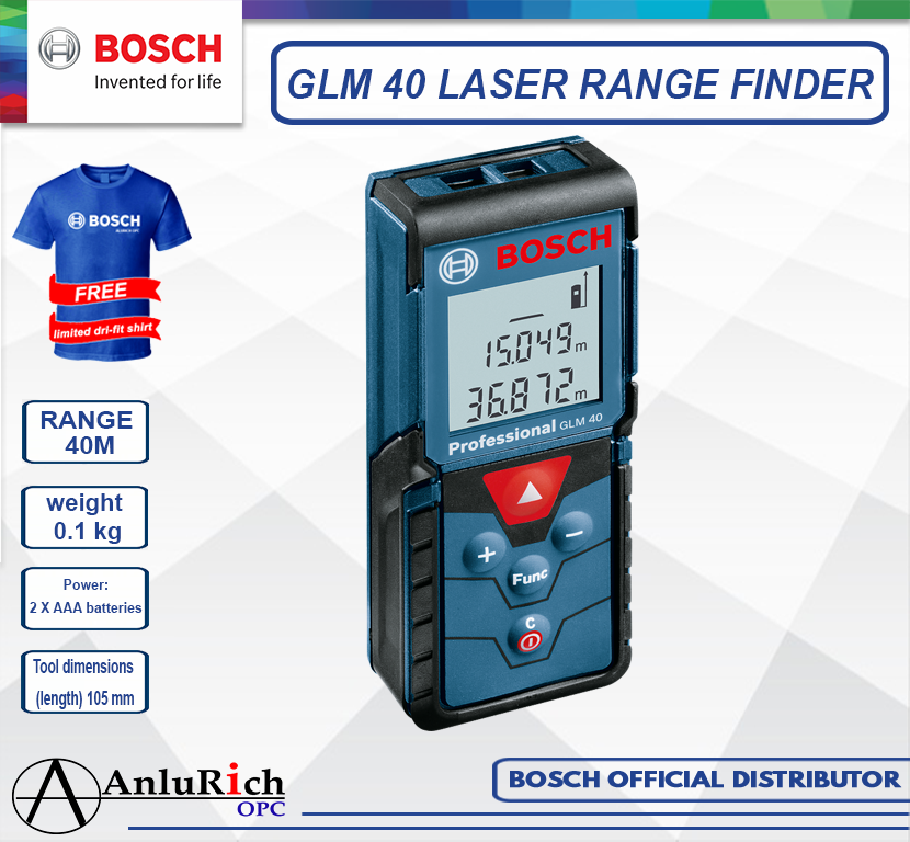 Bosch GLM 40 Laser Measure / Rangefinder | Lazada PH