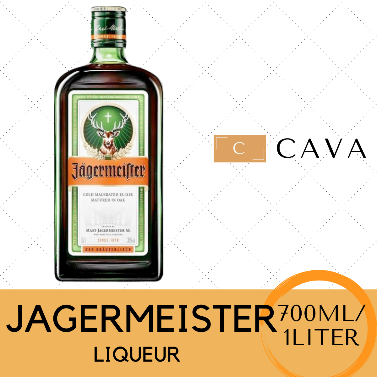Jagermeister Herbal Liqueur 1L | Lazada PH