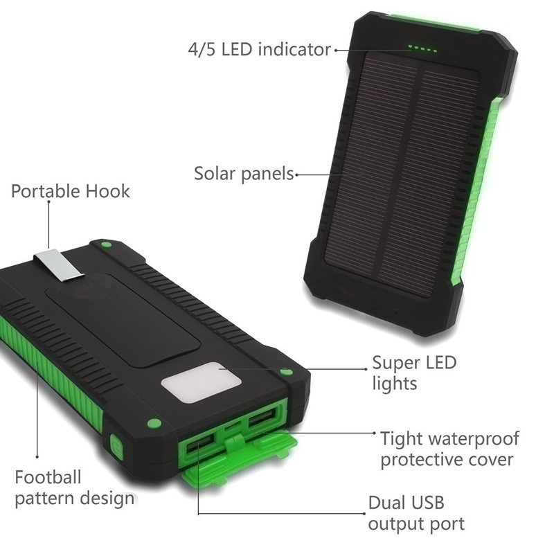 Power bank 100000mah portable Original Powerbank with Multiple Usb ...