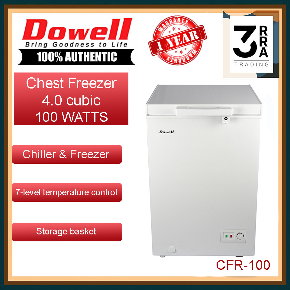 DOWELL CHEST FREEZER 4 CU. FT CFR-100 | Lazada PH