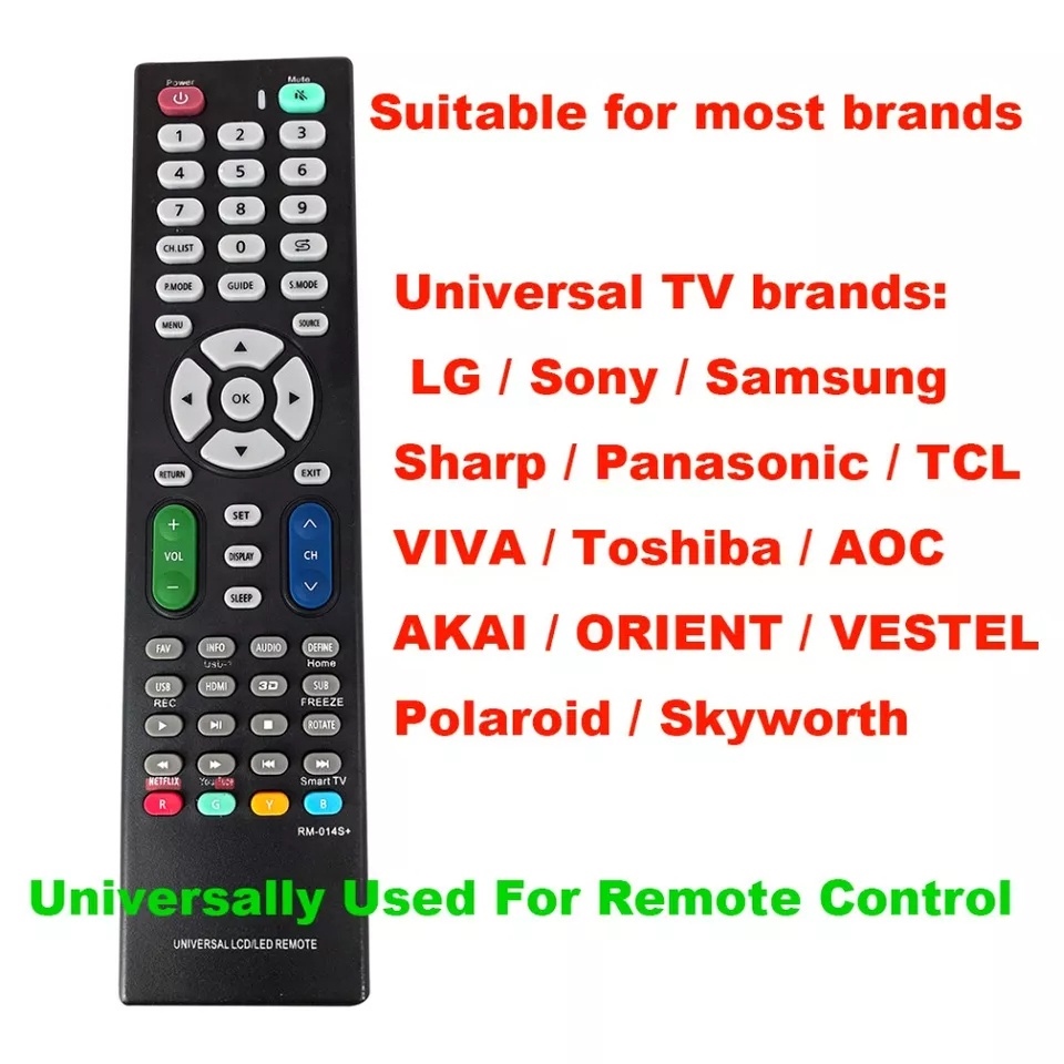 New 2023 Replacement Remote for Pensonic LED TV with Built In TV Plus ...