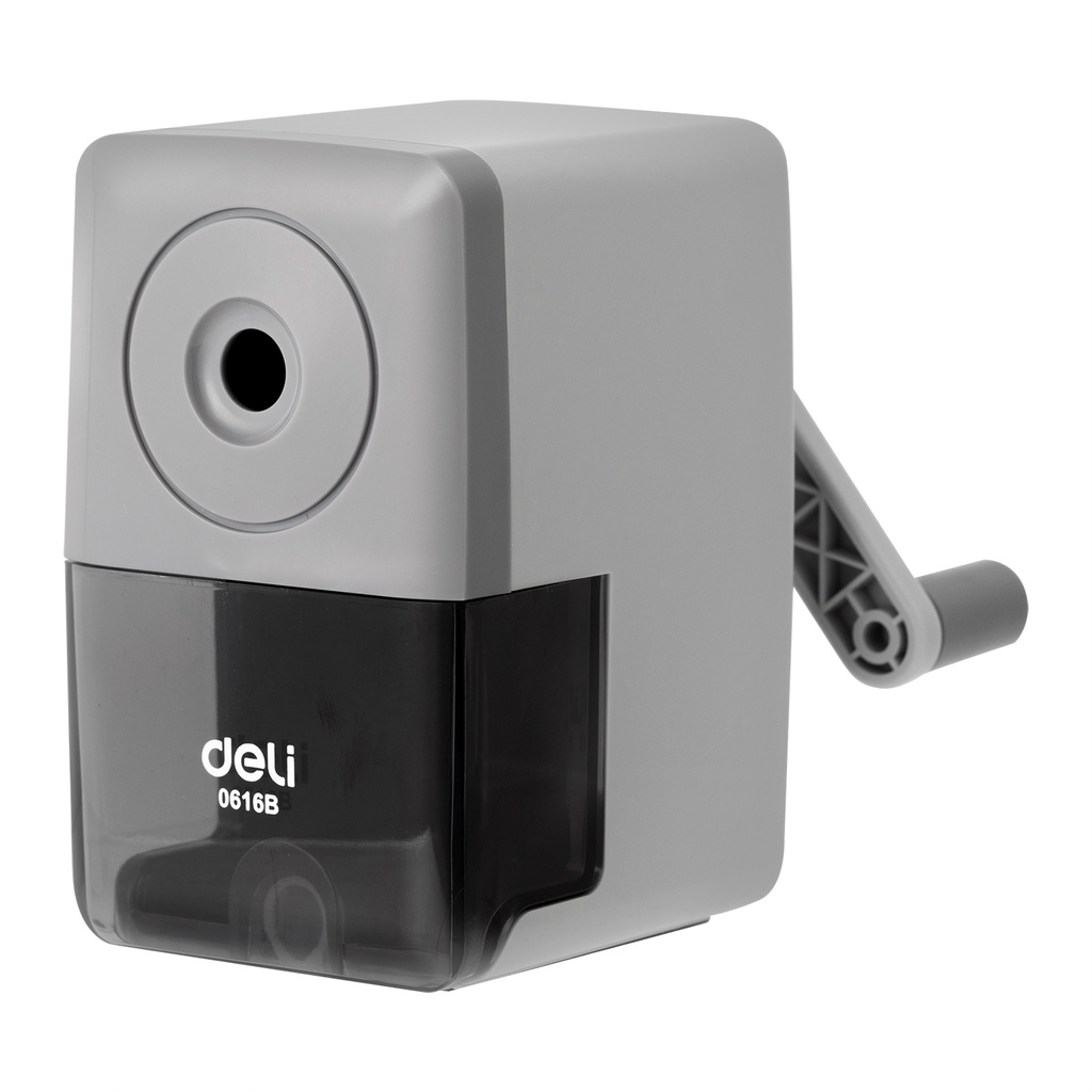 Deli Pencil Sharpener Hand Crank Manual Sharpen Machine Student School ...