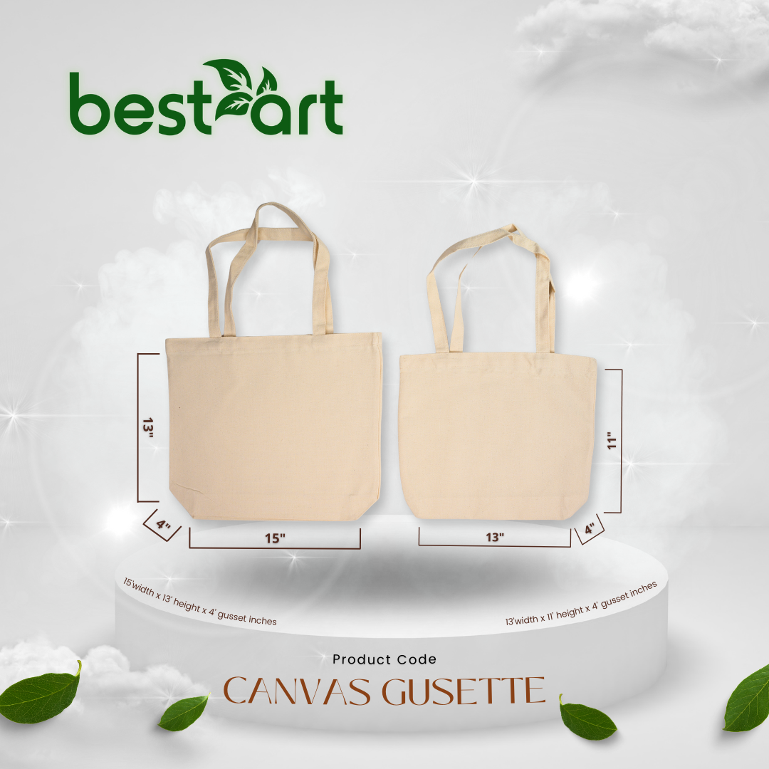 Horizontal canvas bag, Katsa bag, tote bag | Lazada PH