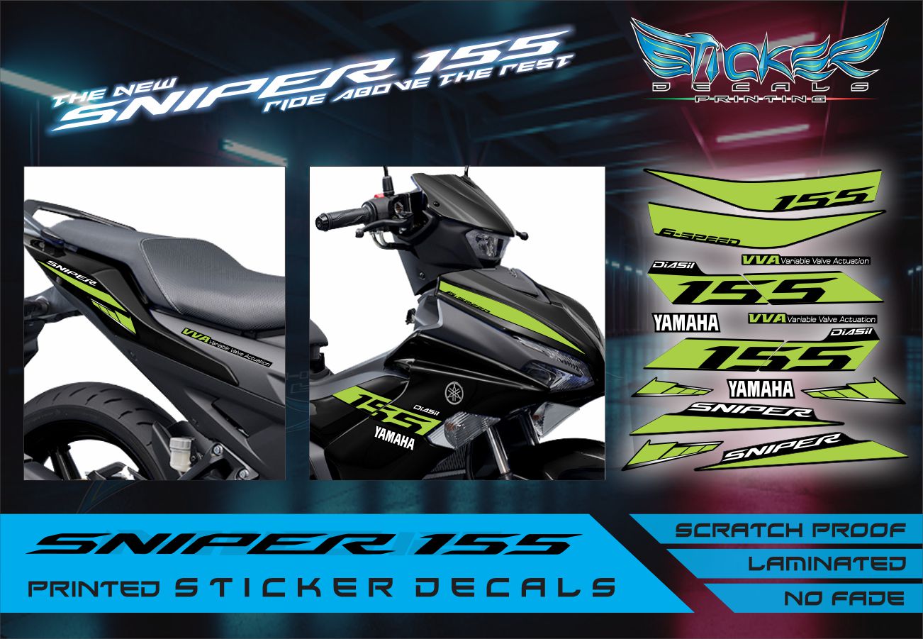Sniper 155 Sticker Decals | Lazada PH