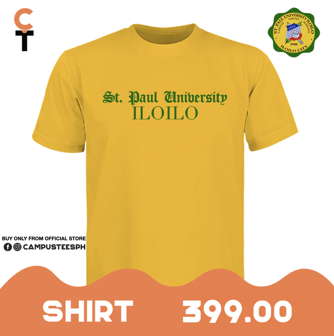 [ CAMPUS TEES PH ] ST PAUL UNIVERSITY ILOILO SPUI Classic Shirt Unisex ...