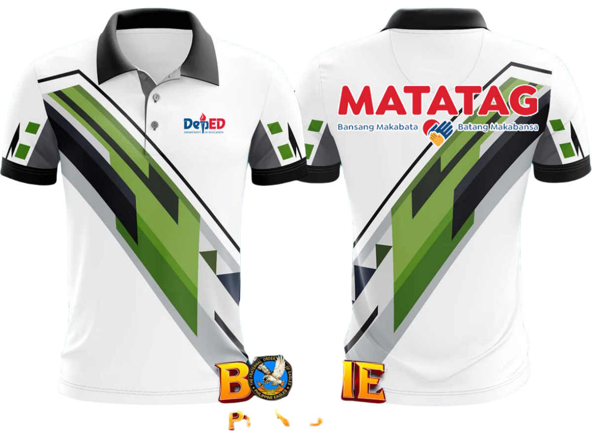 Matatag Deped Polo Shirt Teacher Badge Uniform For Men And Women Deped ...