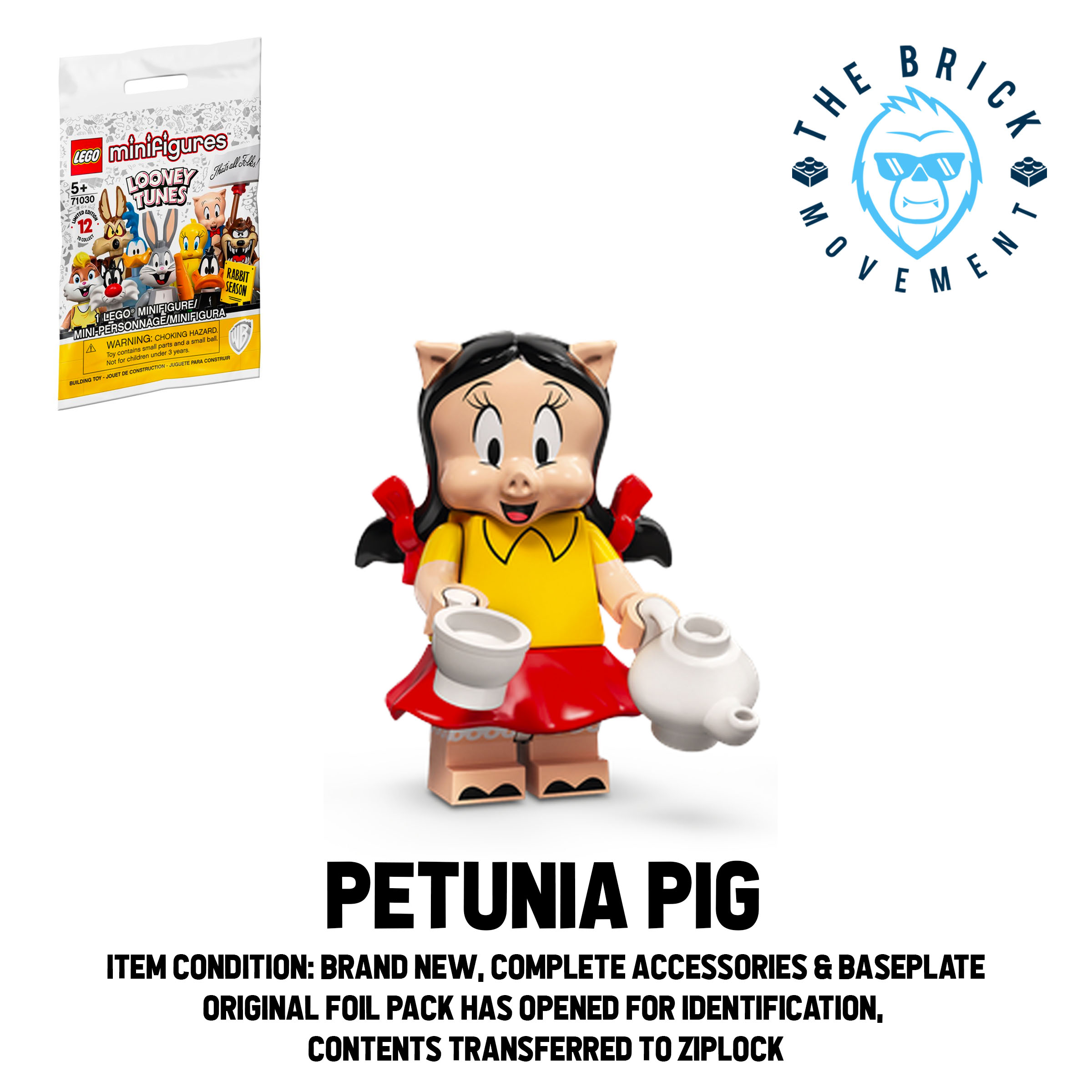 LEGO® Collectible Minifigure Series LOONEY TUNES: Petunia Pig & Porky ...