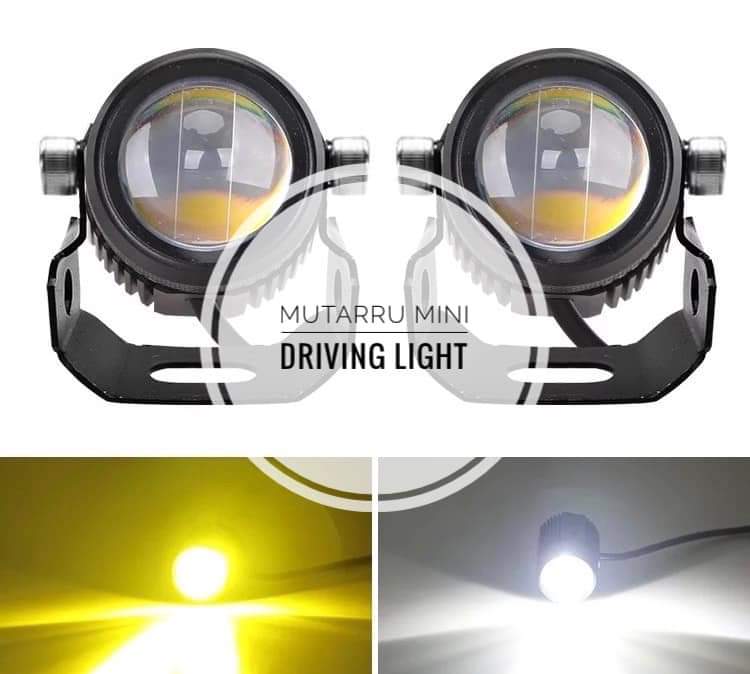 Mutarru Mini Driving Light - High/Low Yellow and White ( 1 Pair ...