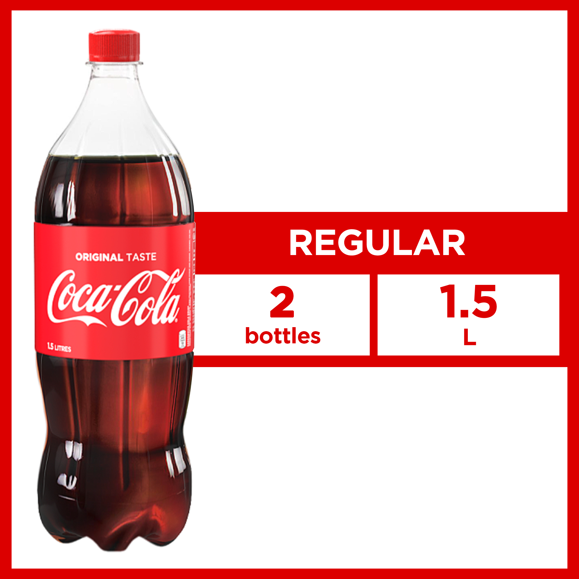 COCA-COLA Original 1.5L - Pack of 2 | Lazada PH