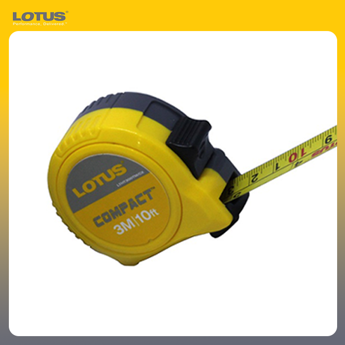 Lotus Steel Measure Tape Compact Series (3M LTHT300TM/CX, 5M LTHT500TM/CX) | Lazada PH