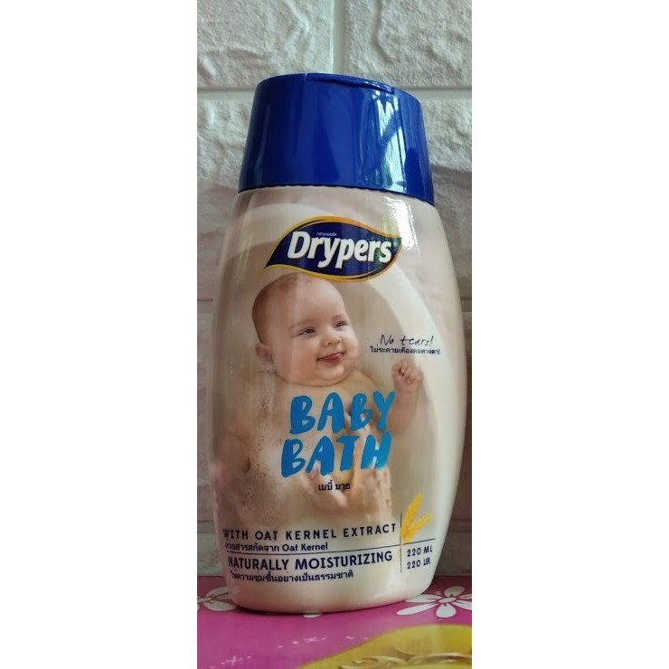 Drypers Baby Bath Shampoo or Head to Toe Wash 220ml or 750ml or Nivea ...