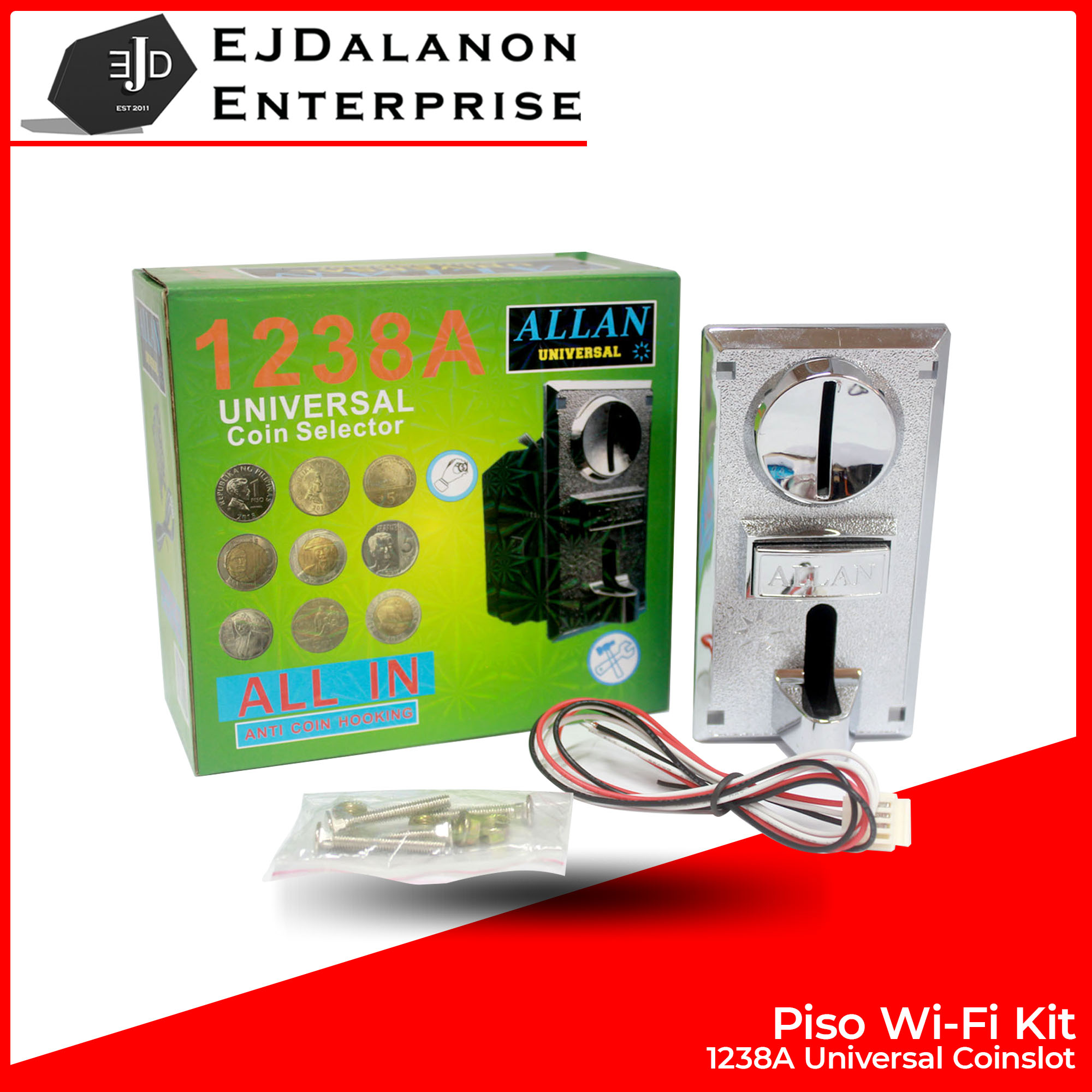 Latest Universal Coin Slot 1238a Factory Default / Coinslot (Allan ...