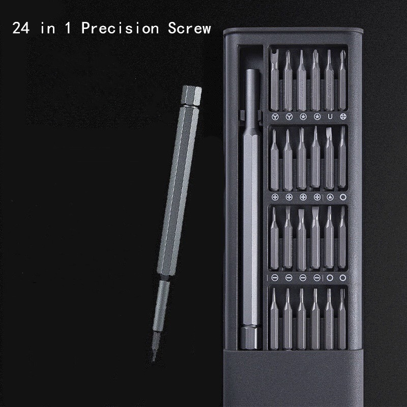 24 in 1 Precision Screw Screwdriver Kit 60HRC Magnetic | Lazada PH