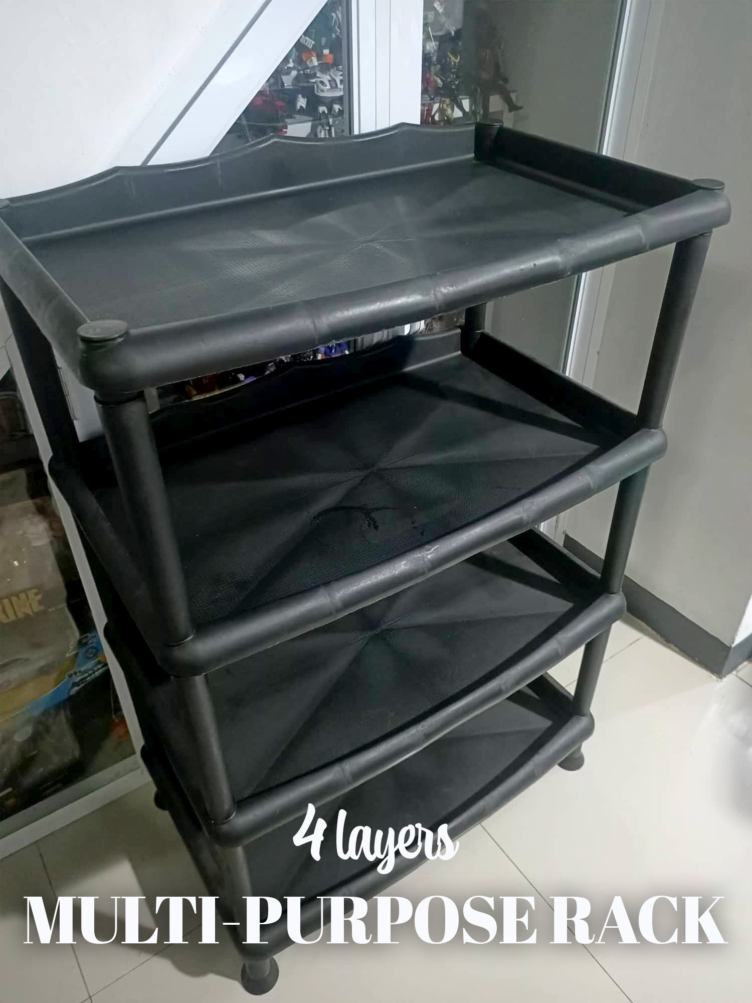 4 layers MEGA BIG MULTI-PURPOSE RACK DURABLE & HEAVY DUTY | Lazada PH