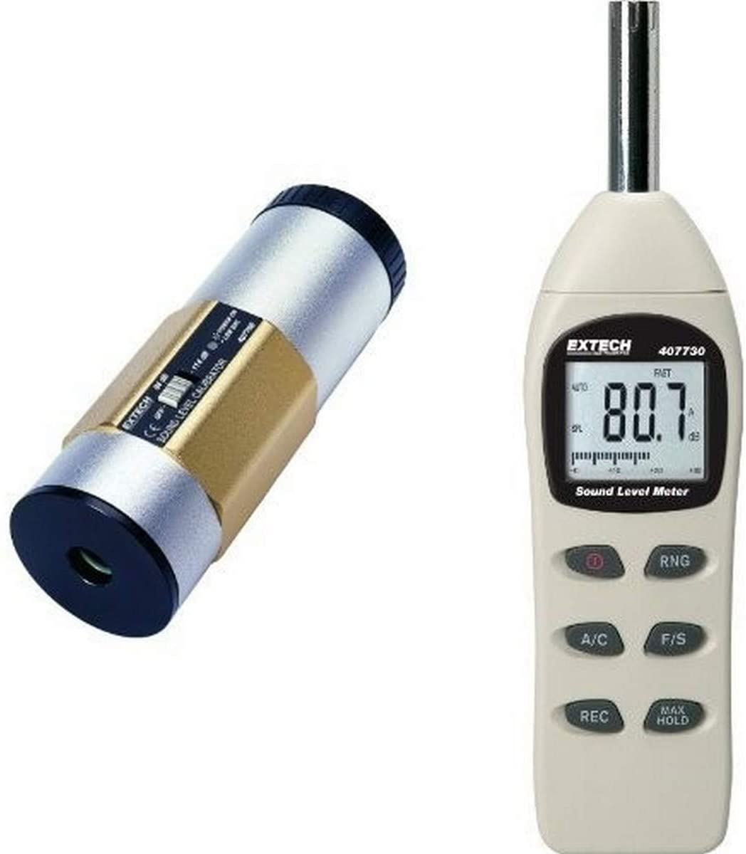 Extech Digital Sound Level Meter with Sound Calibrator General Use ...