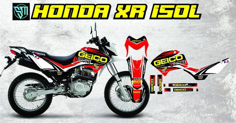 Honda XR 150L full body decals | Lazada PH