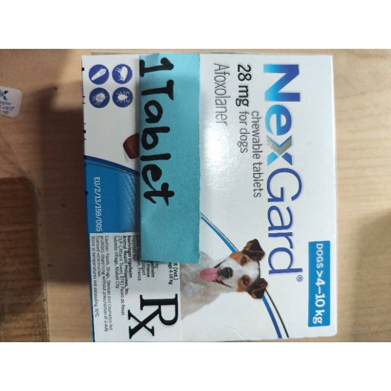 Nexguard and Nexguard Spectra Anti Ticks and Fleas 1 tablet cheapest ...