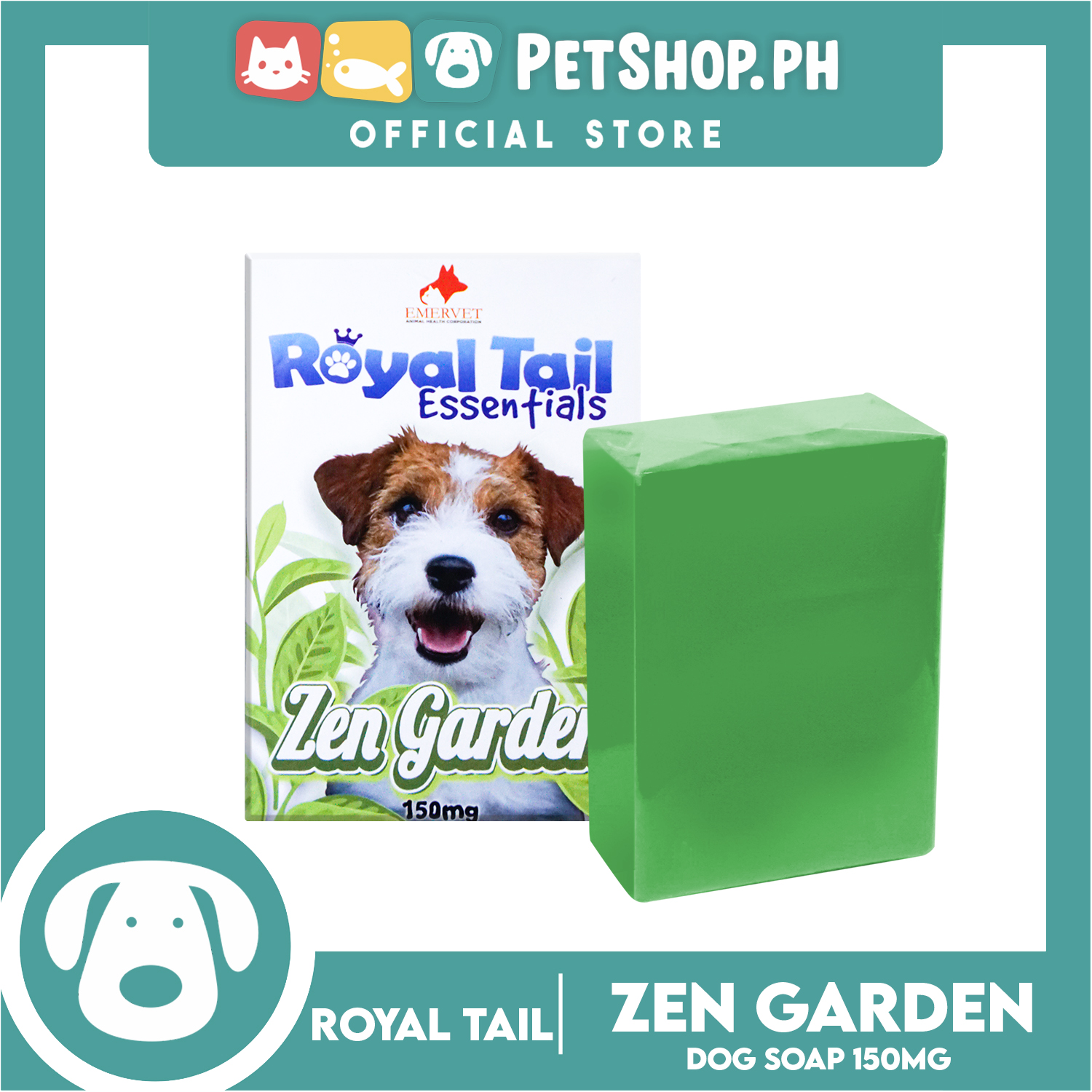 Royal Tail Essentials Madre de Cacao Dog Soap 150mg (Zen Garden ...
