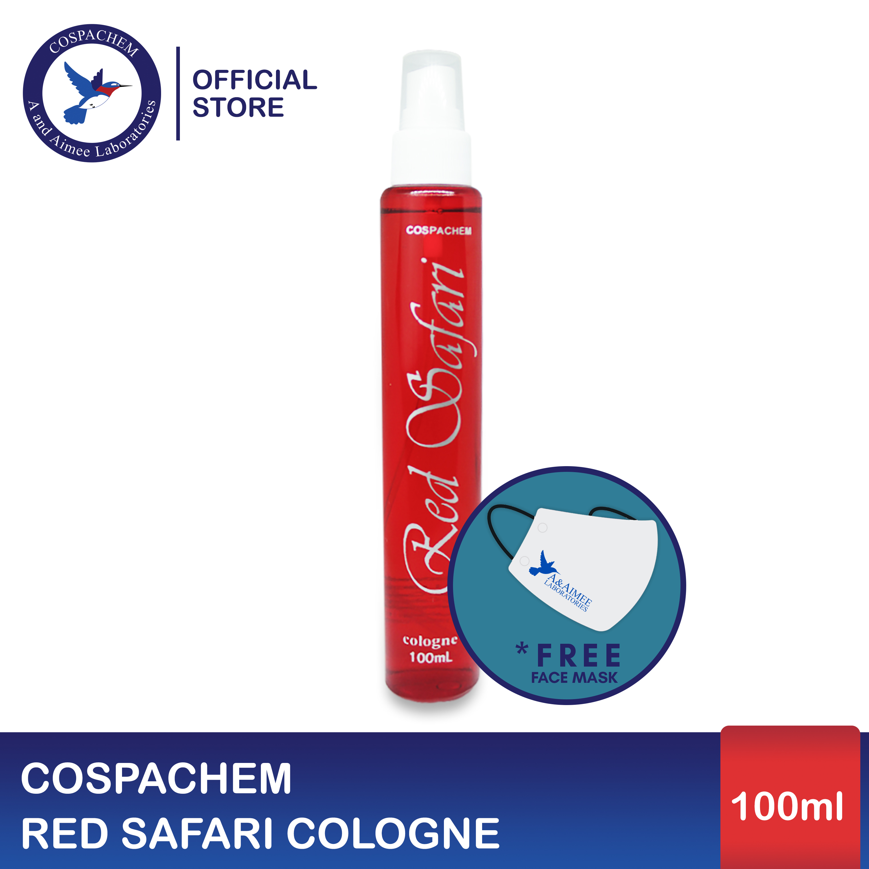 Cospachem Red Safari Perfume | Lazada PH