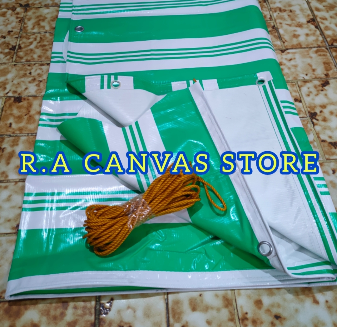 4.5ft x 9ft MAYAMA AWNING STRIPES ROLL UP & ROLL DOWN - TRAPAL - LONA ...