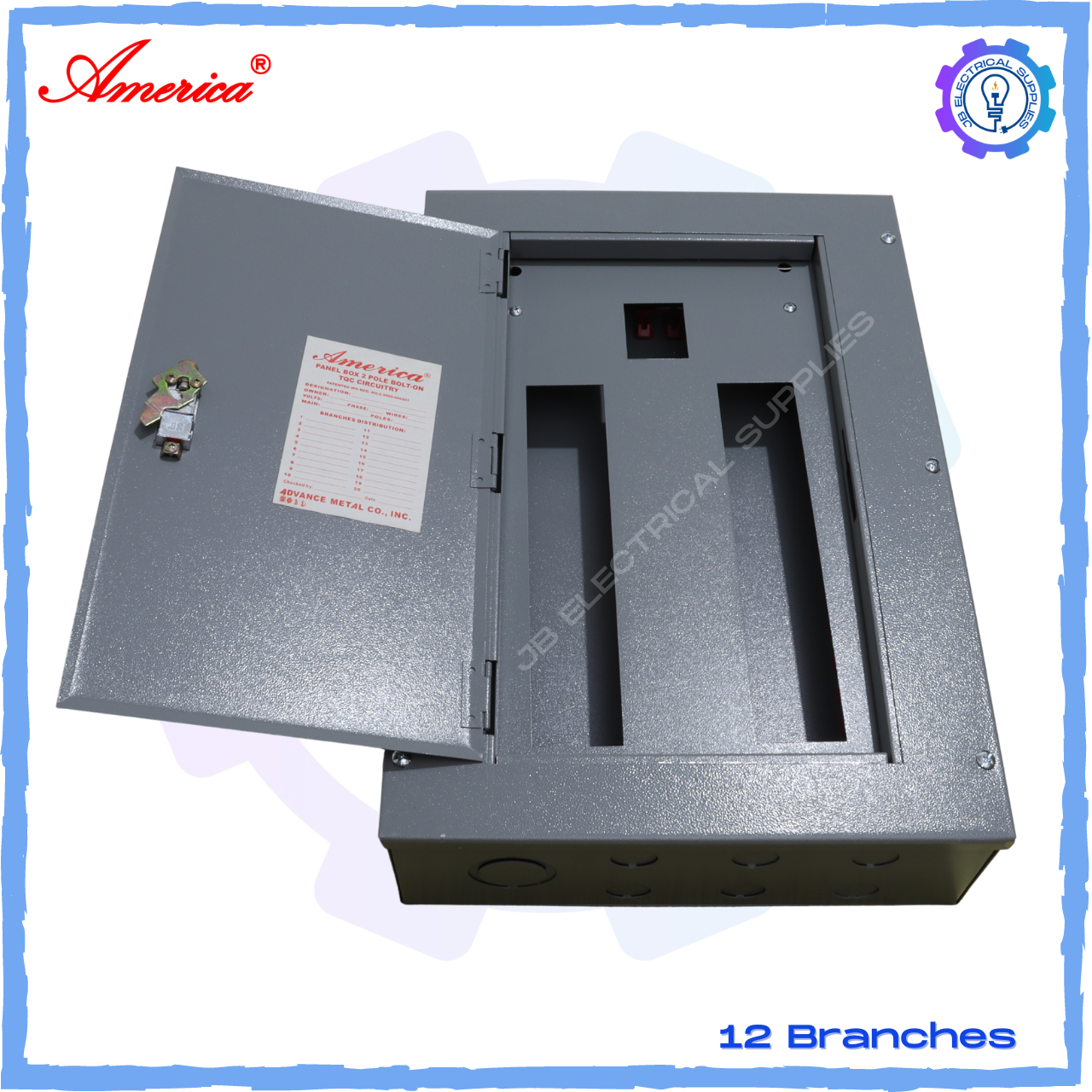 America Panel Board 2 Pole Bolt On TQC | Lazada PH