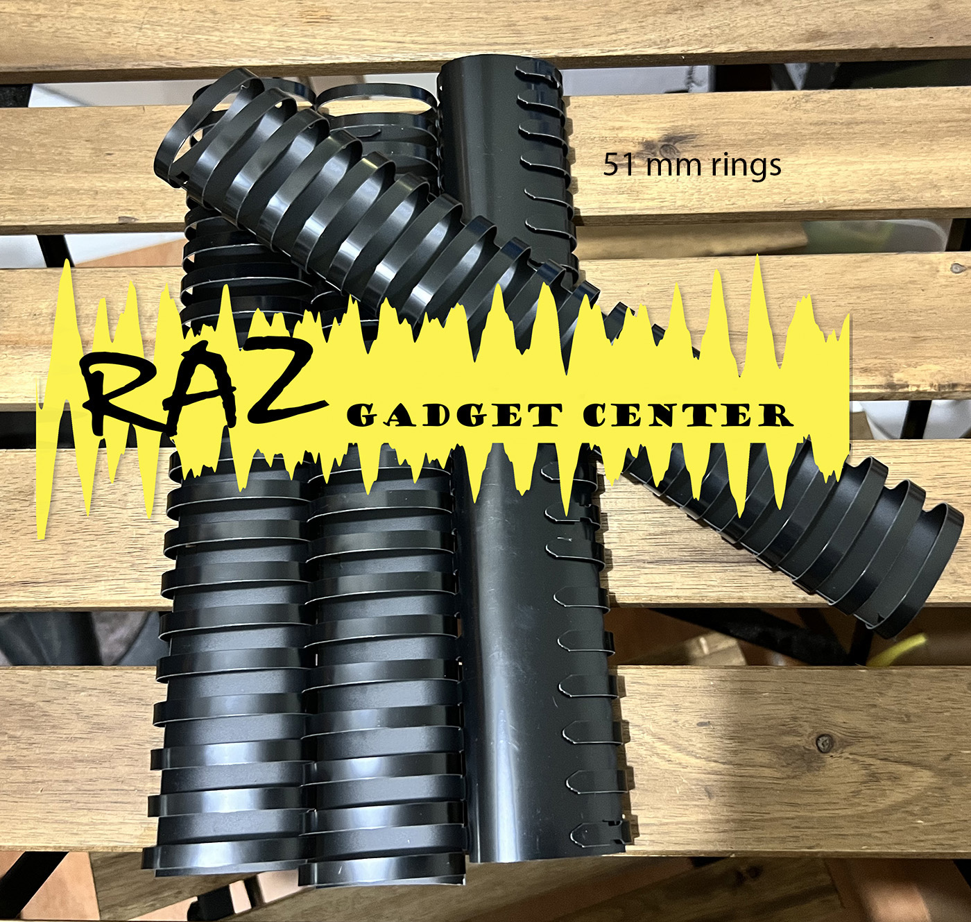 10 piece bundle LONG SIZE (23 holes) plastic ring binder 10mm / 12mm ...