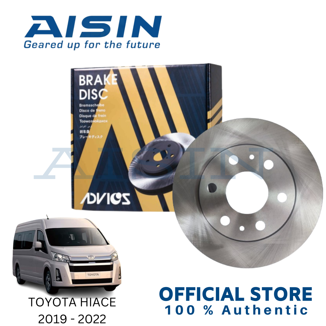 Aisin BRAKE DISC PLATE FRONT for TOYOTA HIACE (2019- 2022)- A6F1019 ...