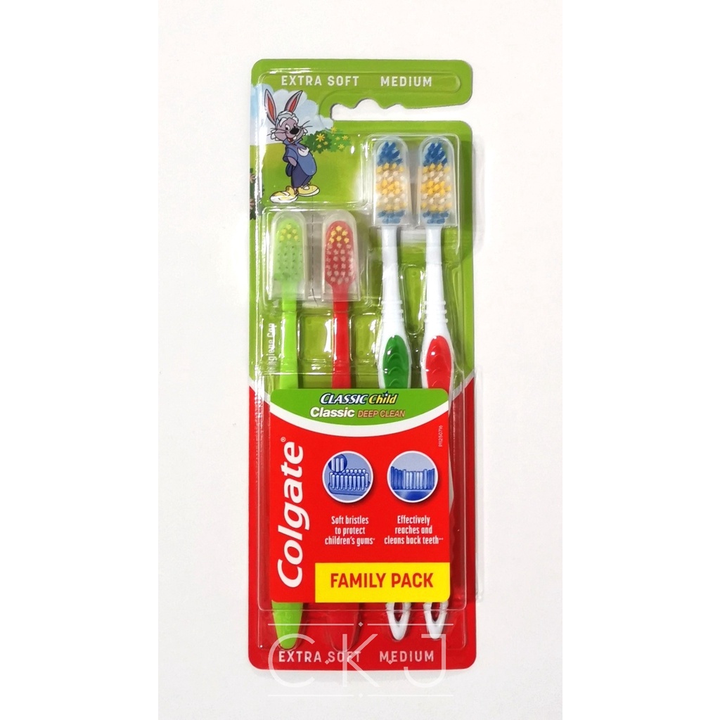 Colgate Classic Family Pack Toothbrush | Lazada PH