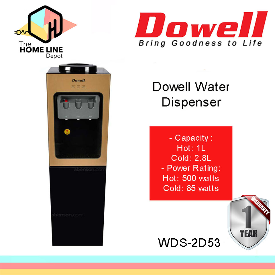 Dowell Water Dispenser WDS-2D53 | Lazada PH
