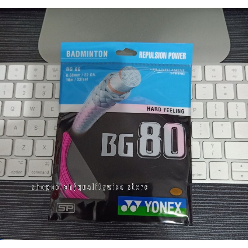 xfZr4axZ? BG80 SP BADMINTON STRING YONEX 0.68mm | Lazada PH