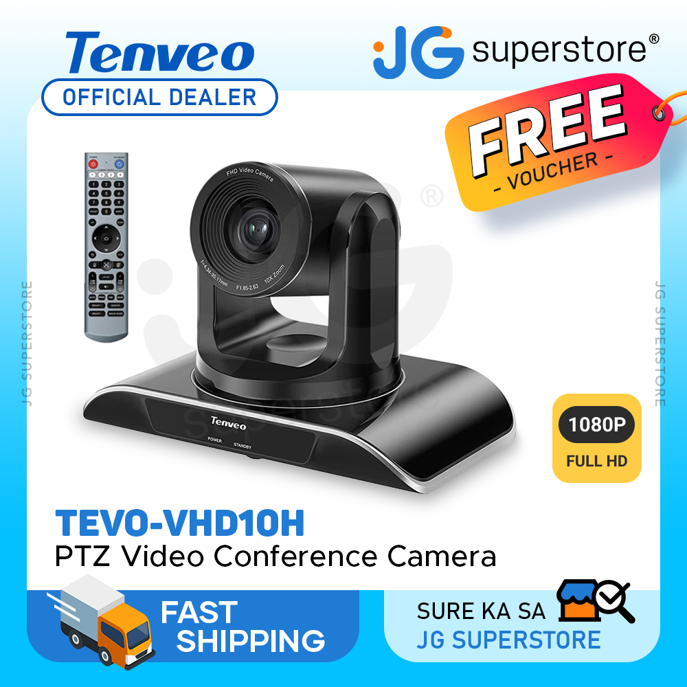 Tenveo TEVO-VHD10H 1080P FHD USB / HDMI PTZ Video Conference Camera ...