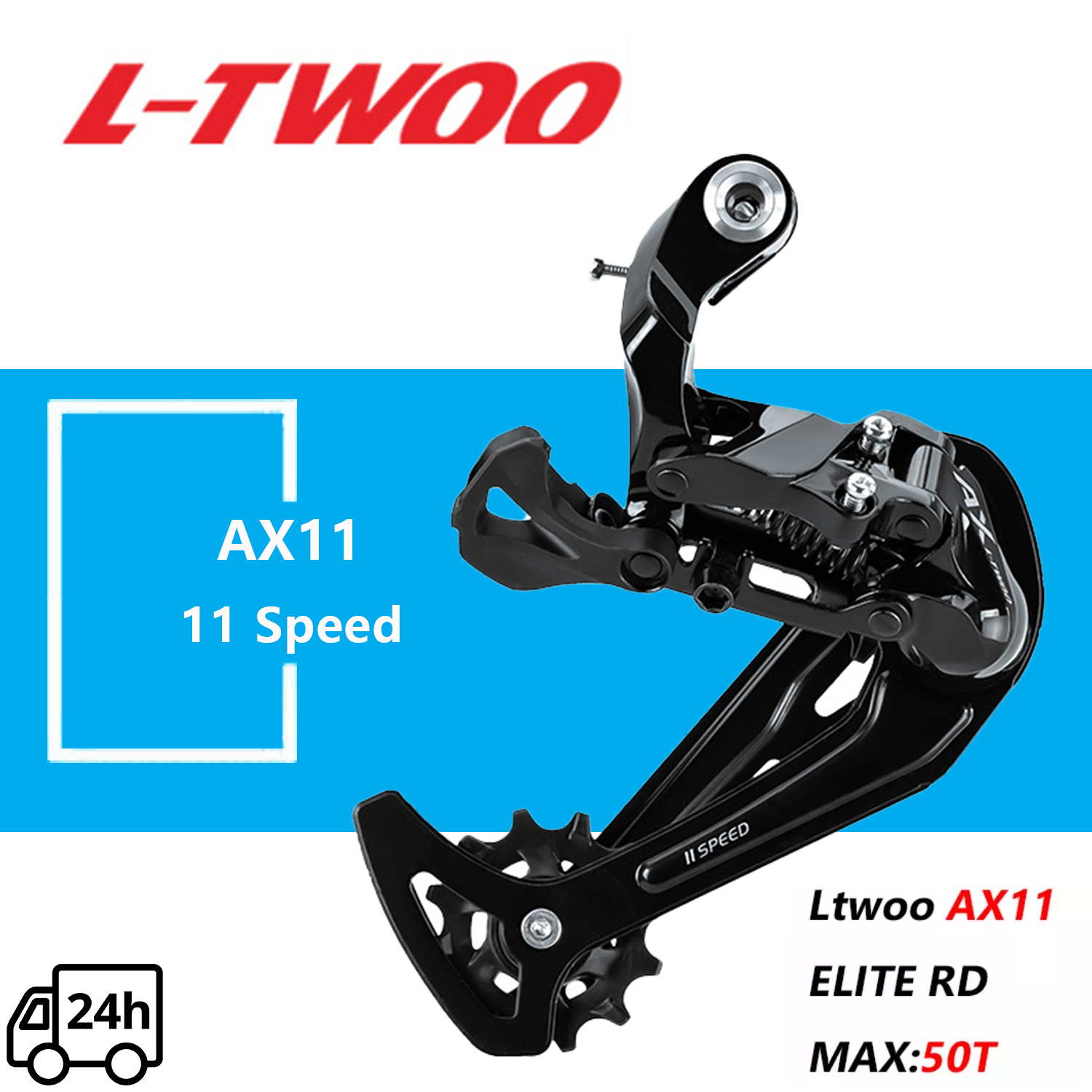 LTWOO A3 A5 A7 AX11 AX12 8 9 10 11 12 Speed Rear Derailleur Long Cage or Ult-Long Cage for MTB ...