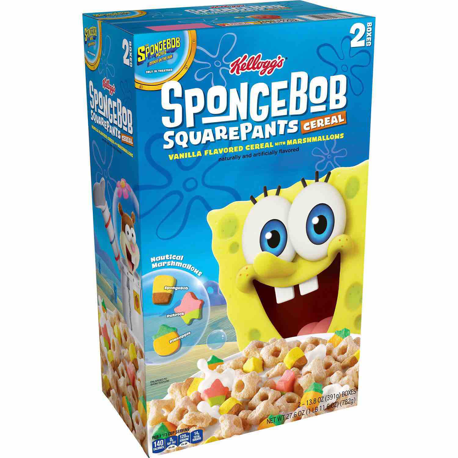 Kellogg’s Spongebob Cereals 782g | Lazada PH