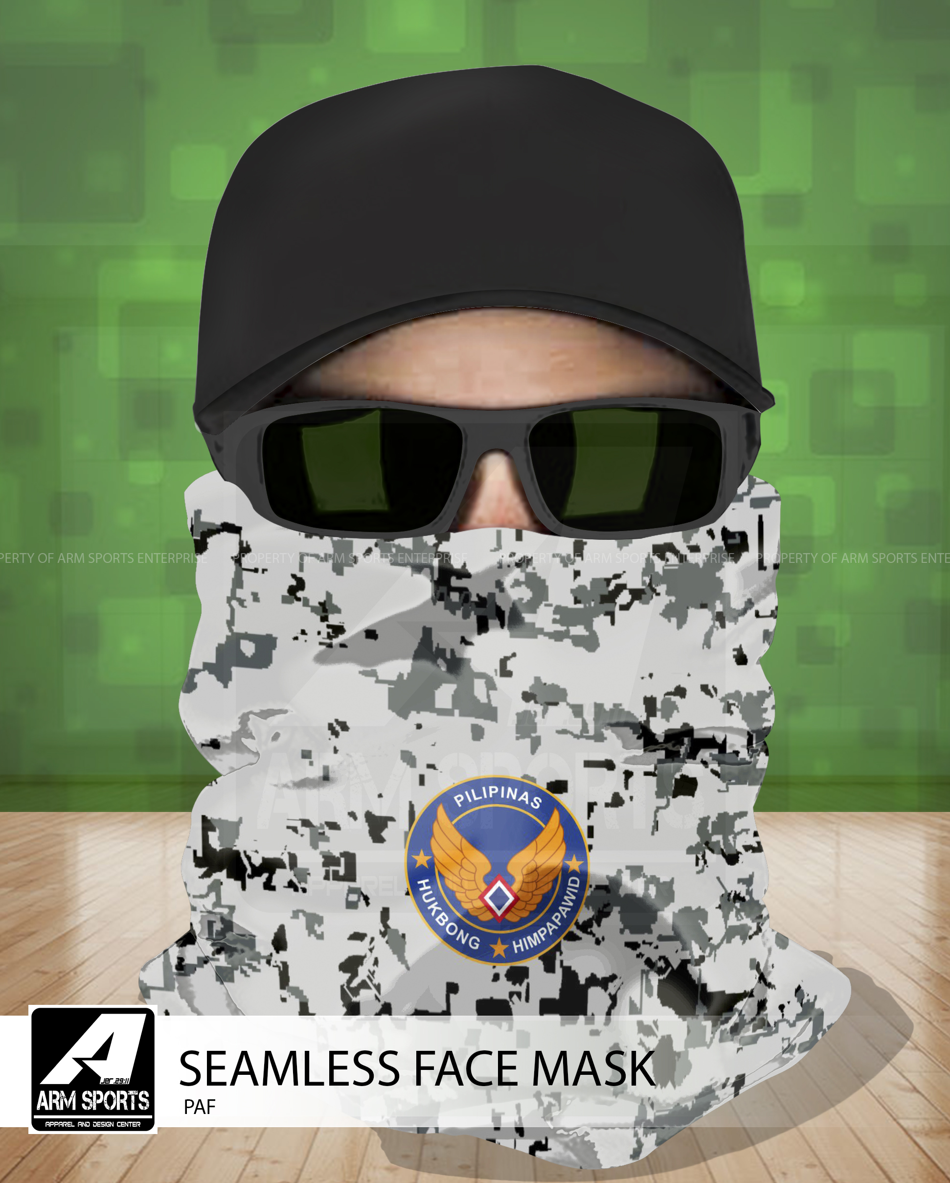 FULL SUBLIMATION SEAMLESS (TUBE MASK) PAF SF-22 | Lazada PH