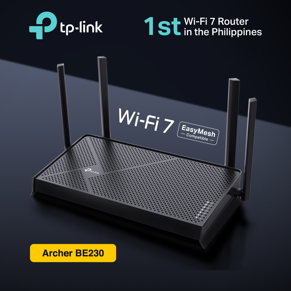 TP-Link Archer BE230 BE3600 3.6 Gbps Dual-Band Wi-Fi 7 EasyMesh ...