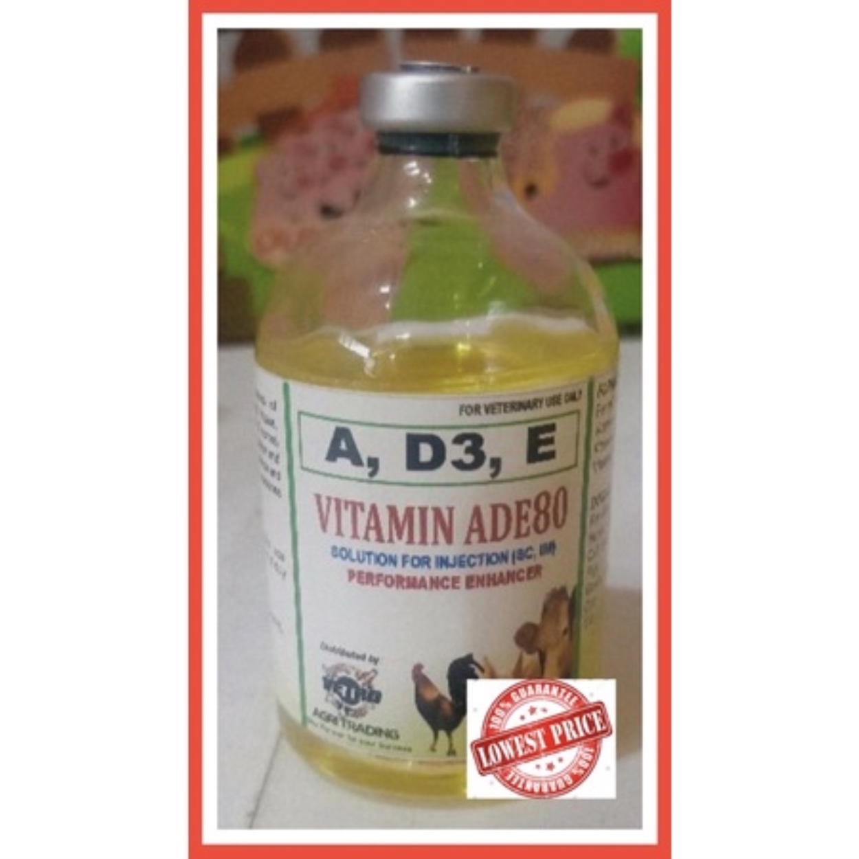 VETRO VITAMINS A.D.E Injectactable 100ml( Free Syringe 1cc) | Lazada PH