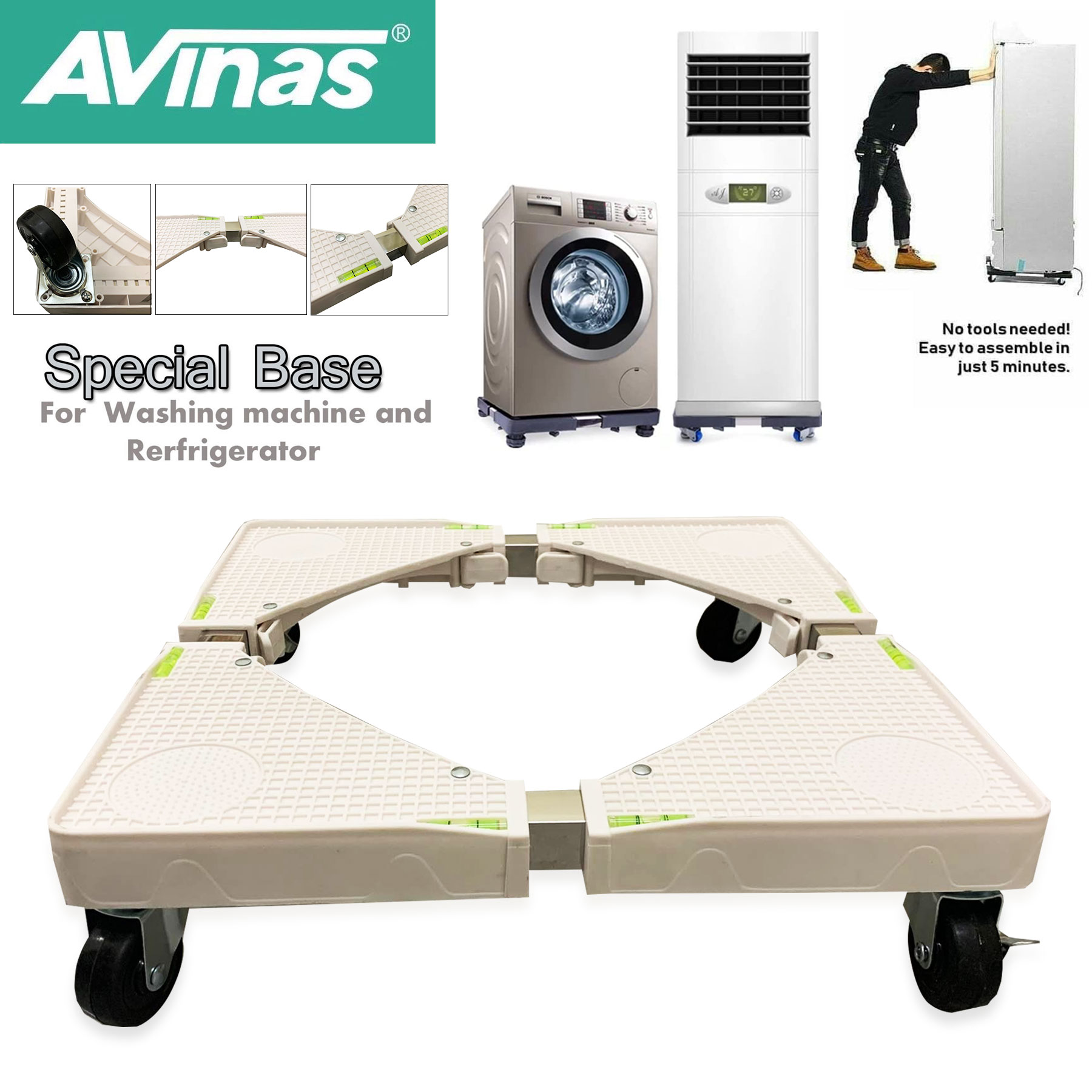 High Quality Movable Base Stand for Refrigerator Fridge Base Stand and ...