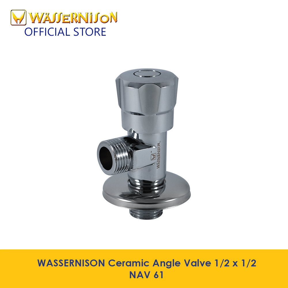 Wassernison Ceramic Angle Valve 1/2 x 1/2 | Lazada PH
