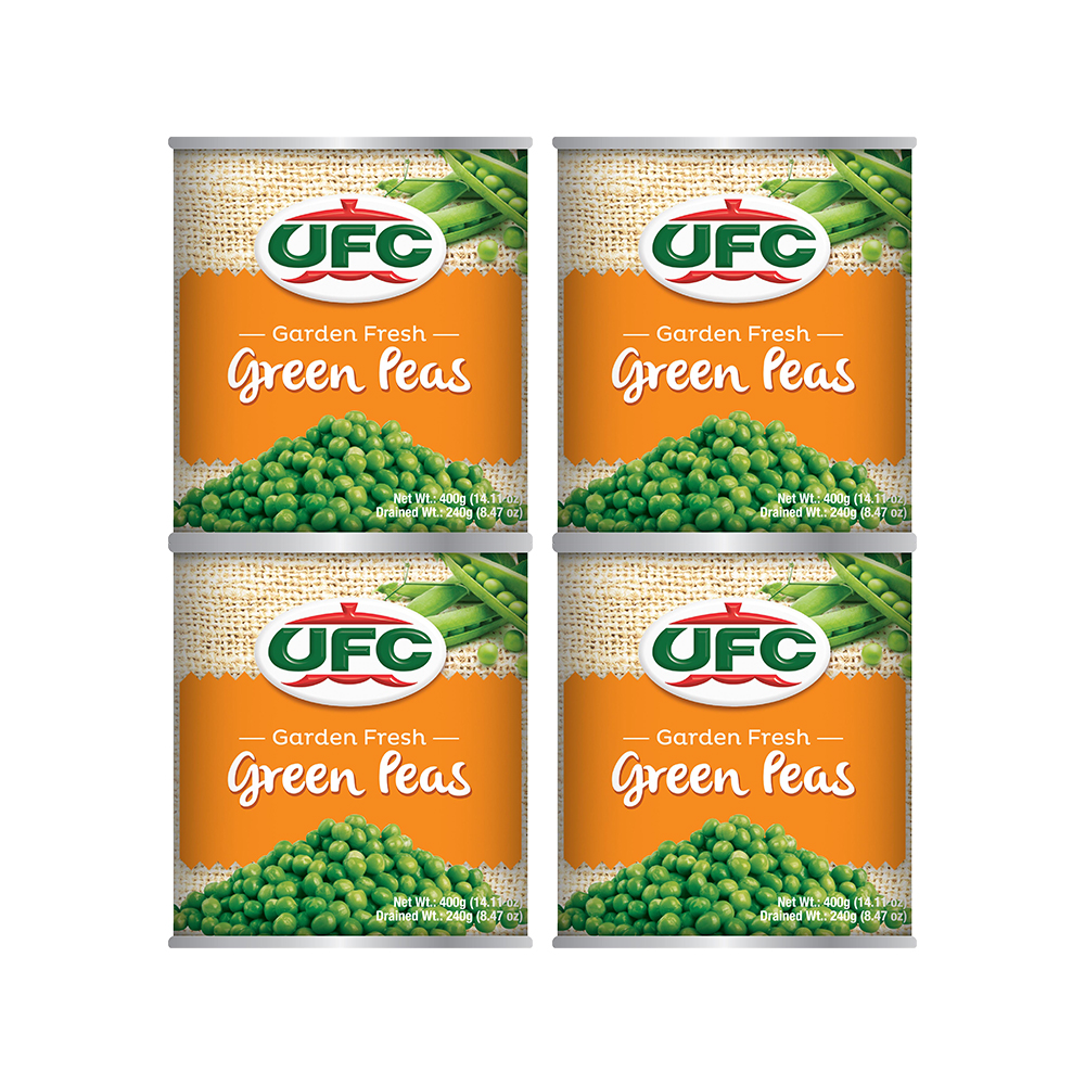 UFC Green Peas 400g x 4 | Lazada PH