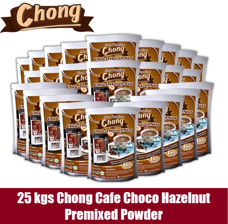 25 kgs Chong Cafe Choco Hazelnut Premixed Powder | Lazada PH