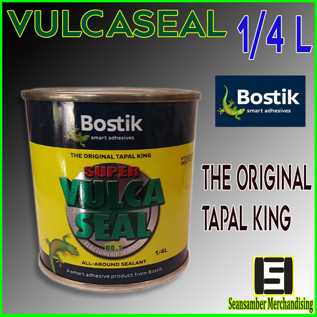 Bostik Super Vulcaseal 1/4L All Around Sealant | Lazada PH